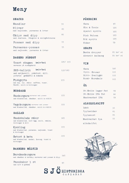 Sjöhistoriska Café & Bar